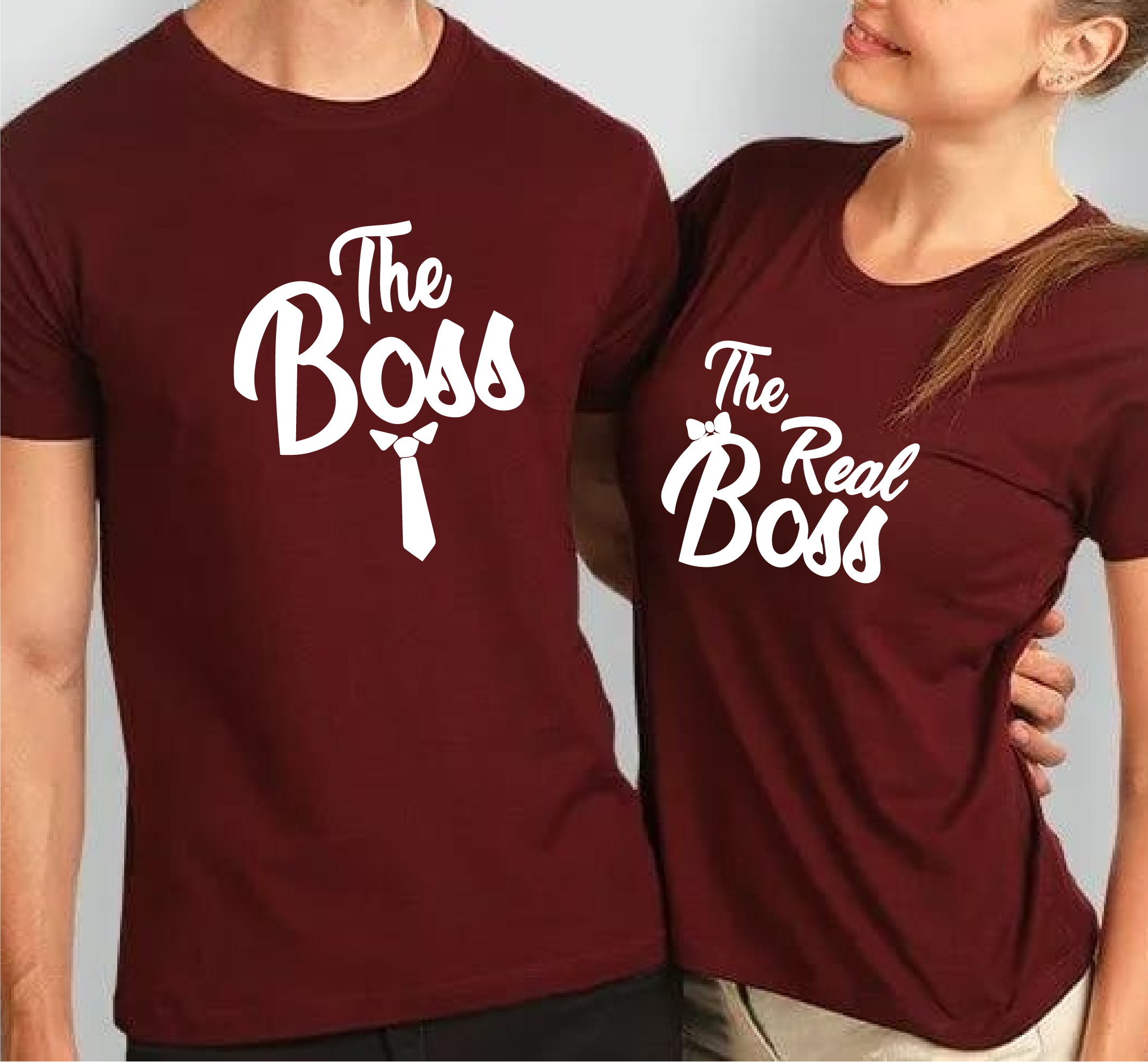 Boss Couple Shirts – Customized Shirts